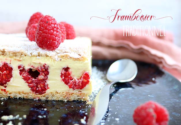 Gâteau framboisier traditionnel : Il était une fois la pâtisserie