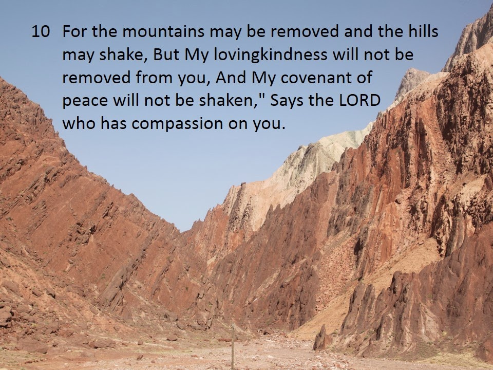 Sermons: Though the Mountain May be Removed, Isaiah 54:1-17