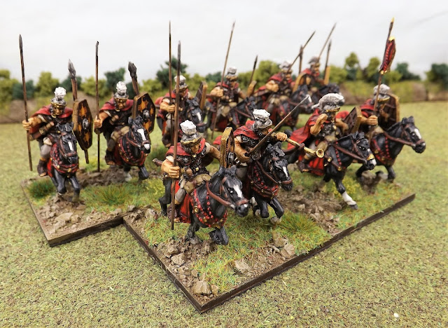 JJ's Wargames: Roman Praetorian Guard Cavalry and Supply Wagons
