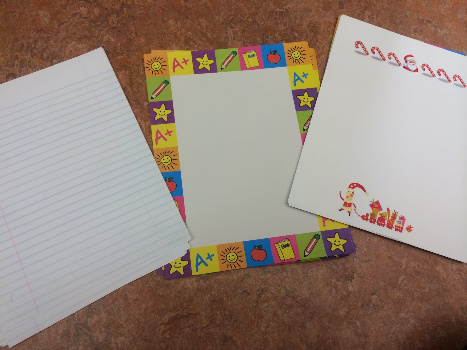 Bite Sized Preschool: Just Some Center Organization: Part 1~ Writing Area