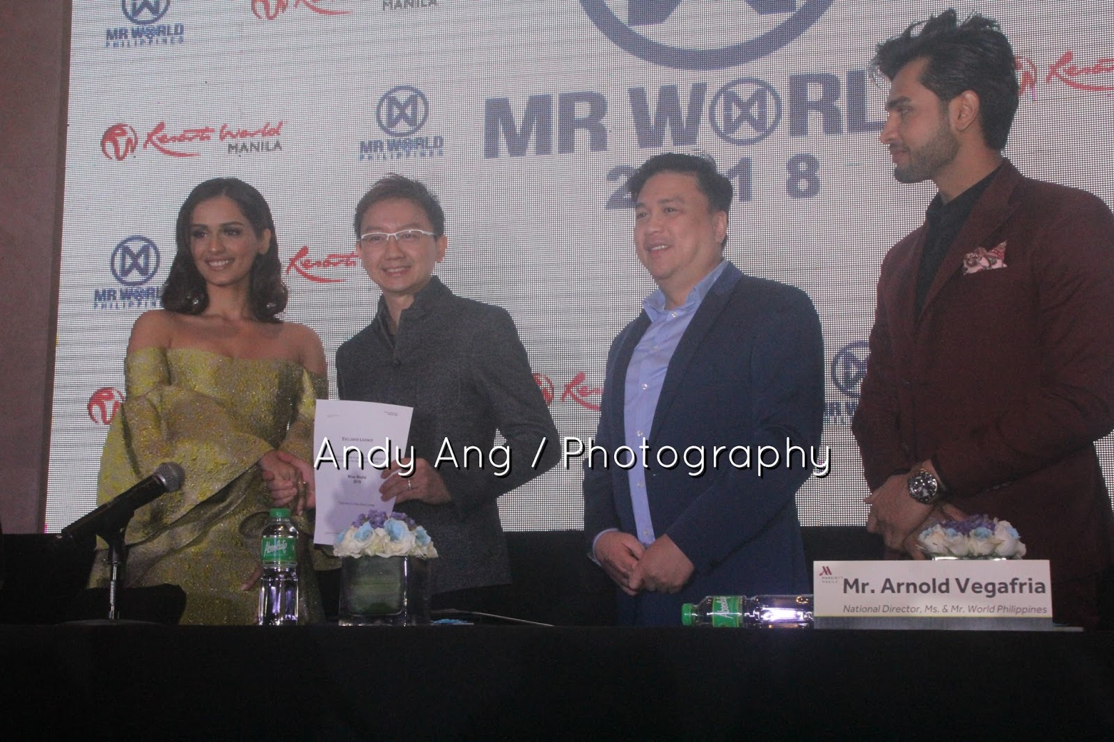 Andy Ang Photography: Philippines Proud To Host Mr. World 2018