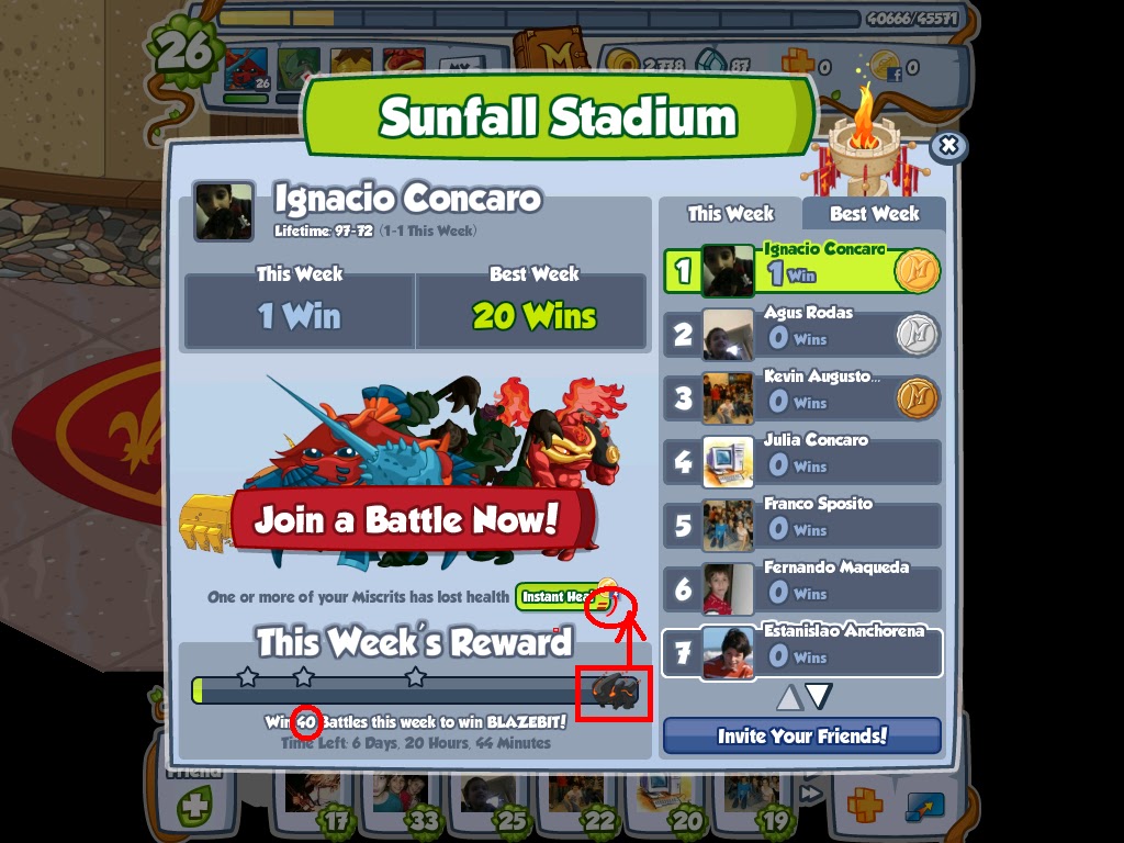 Tips para Miscrits: Blazebit y Frostmite en la Battle Arena!!!