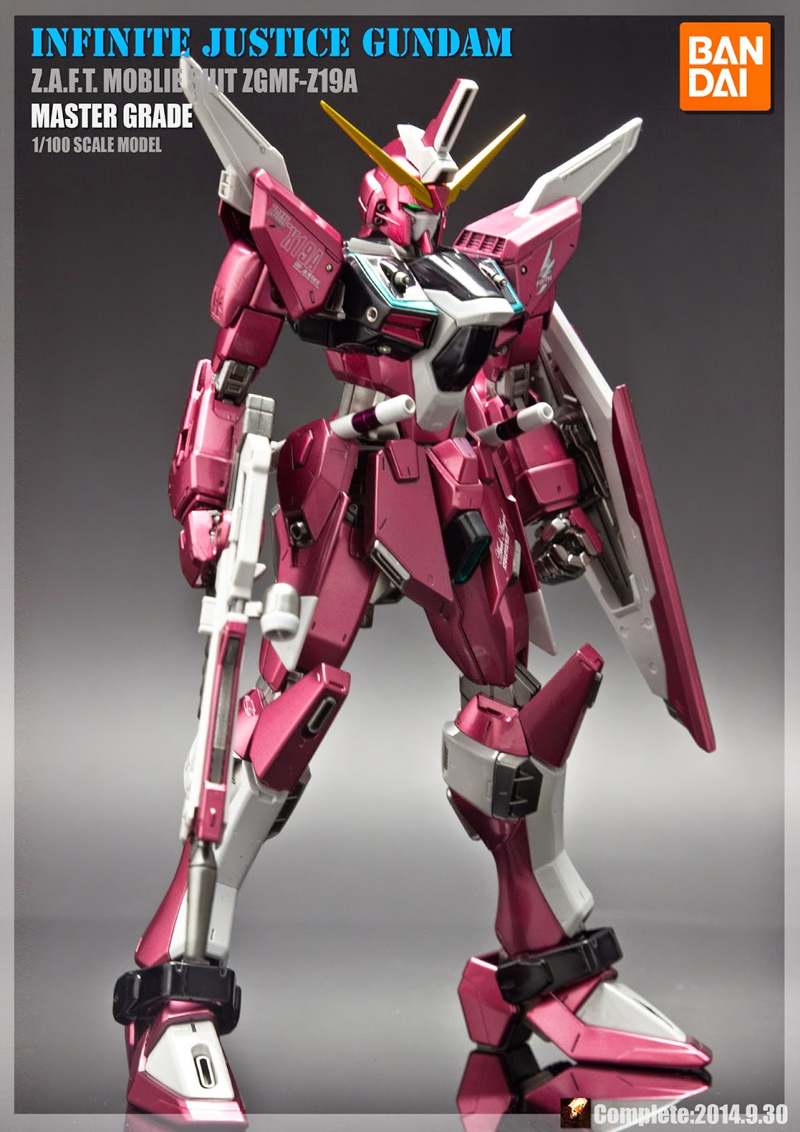 GUNDAM GUY: MG 1/100 Infinite Justice Gundam - Painted Build