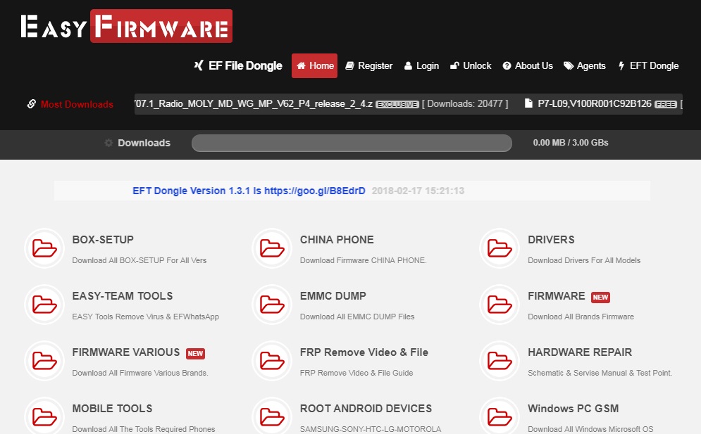Paginas para Roms de Samsung y otras marcas...