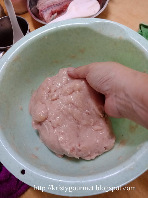 Homemade Fish Paste 自制纯鱼肉讓料