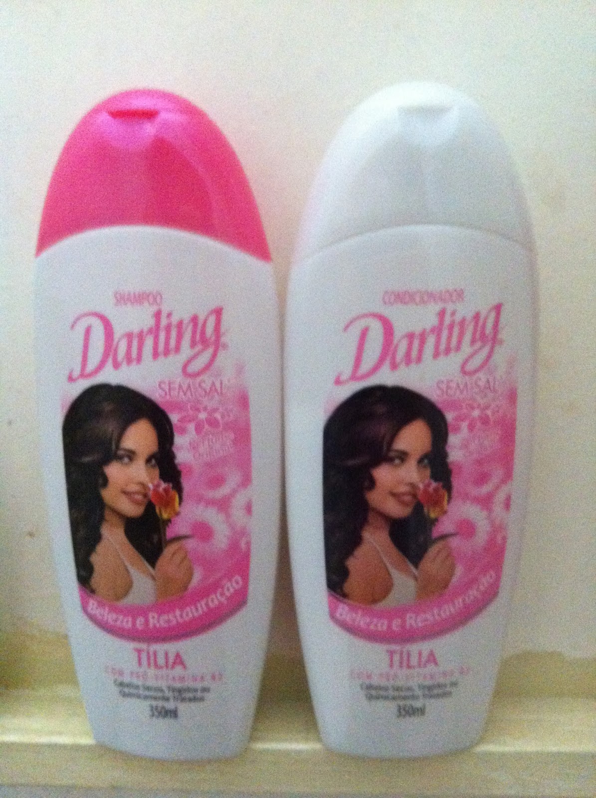 Quero mas não posso: Shampoo e Condicionador Darling