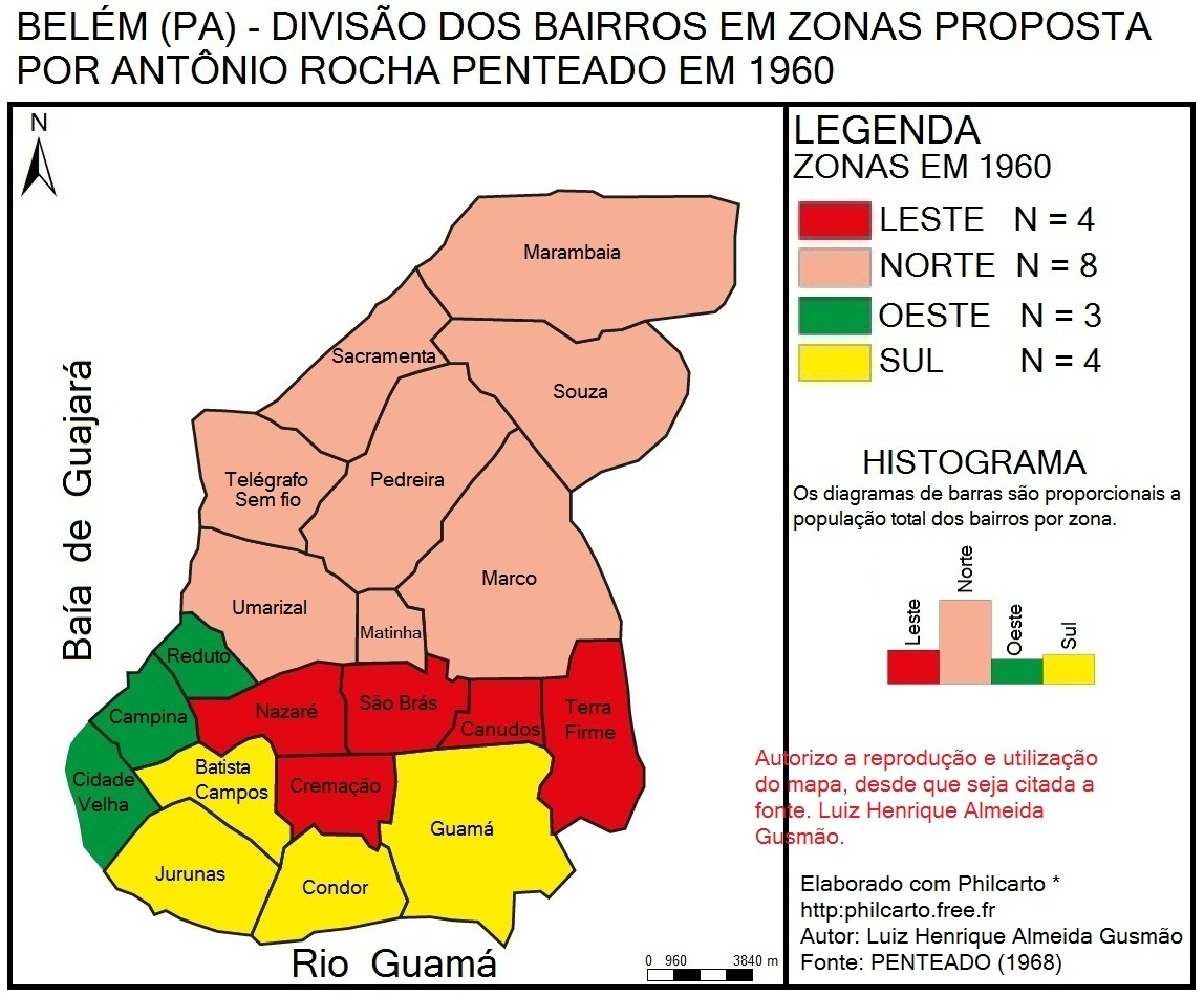 Geografia, Geoprocessamento e Cartografia Digital de Belém: Junho 2013