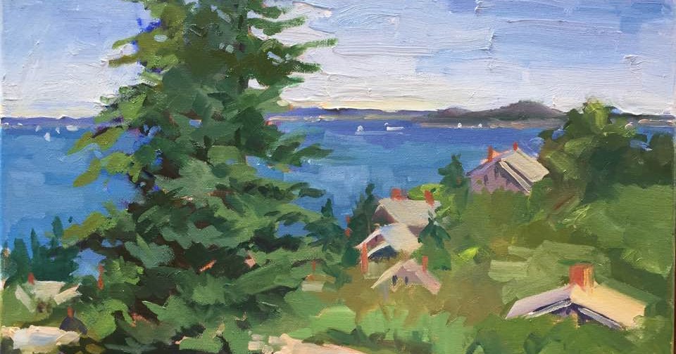 Jody Regan Paints: "Crystal Blue" oil 11 x 14