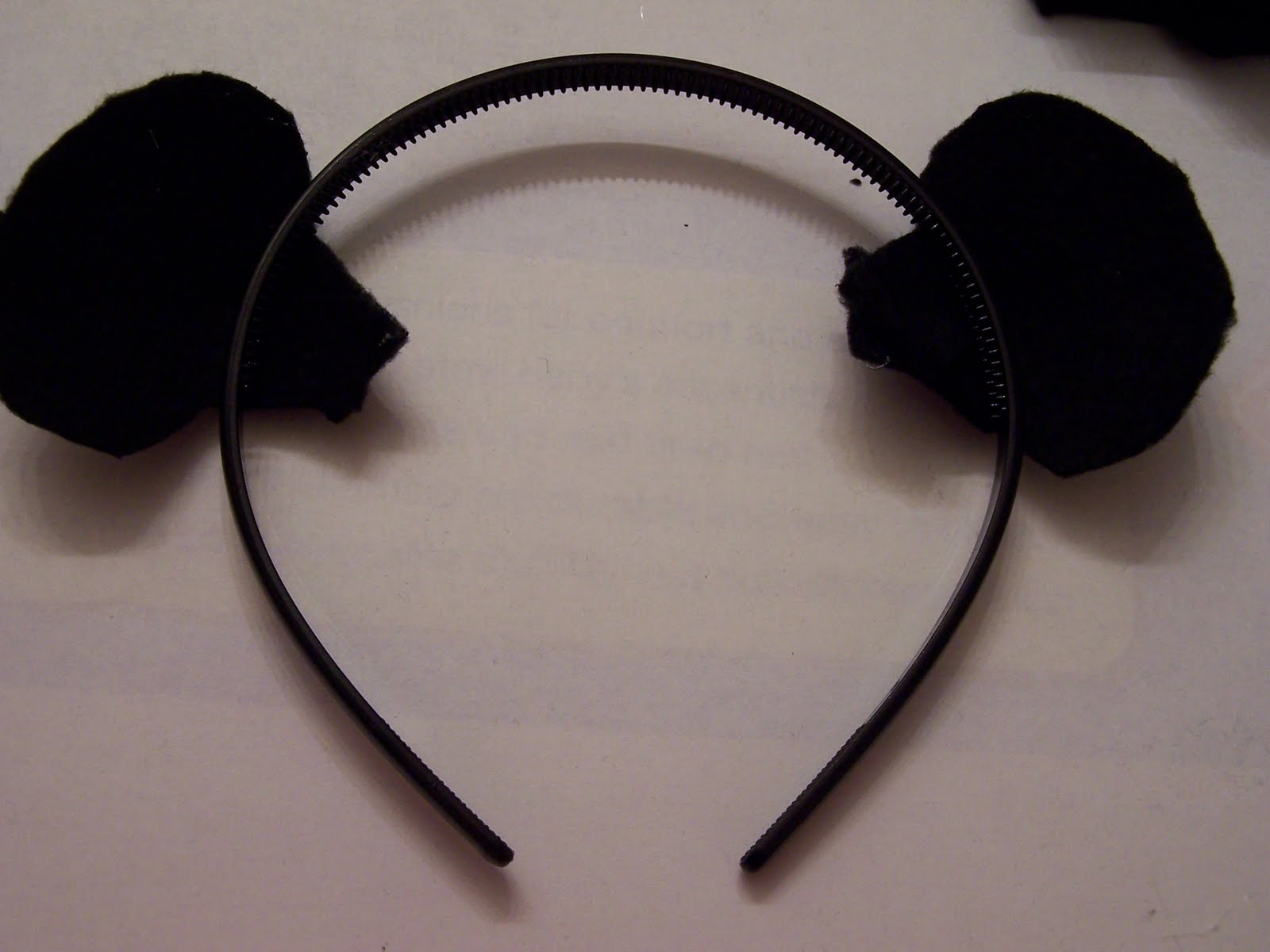 Panda Bear Wear: How to Make a Panda Ear Headband - Creative Green Living