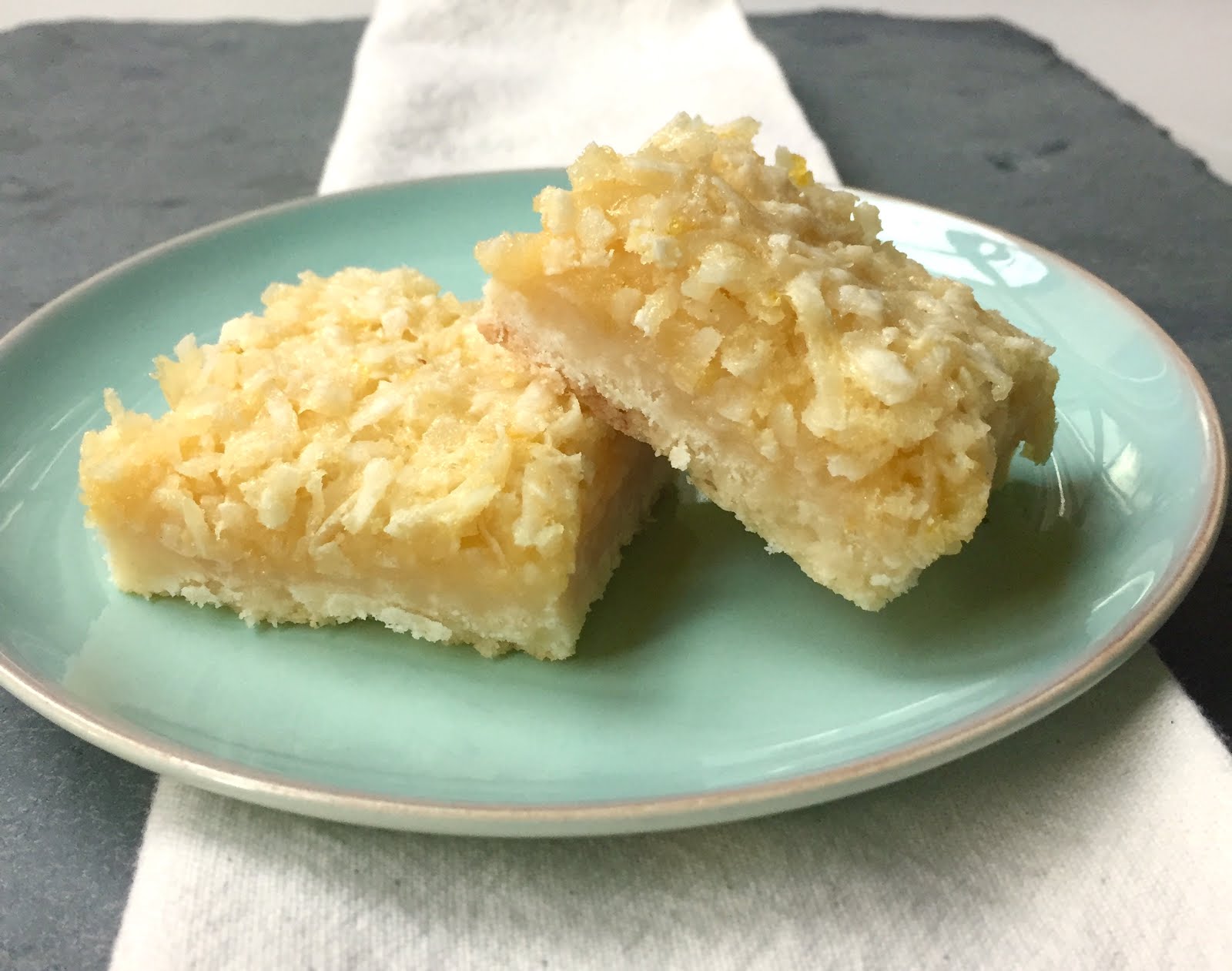 marzipan: Lemon Coconut Bars