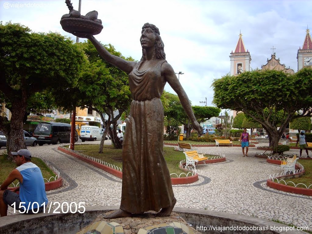 SERGIPE EM FOTOS: Praça no município de Neópolis