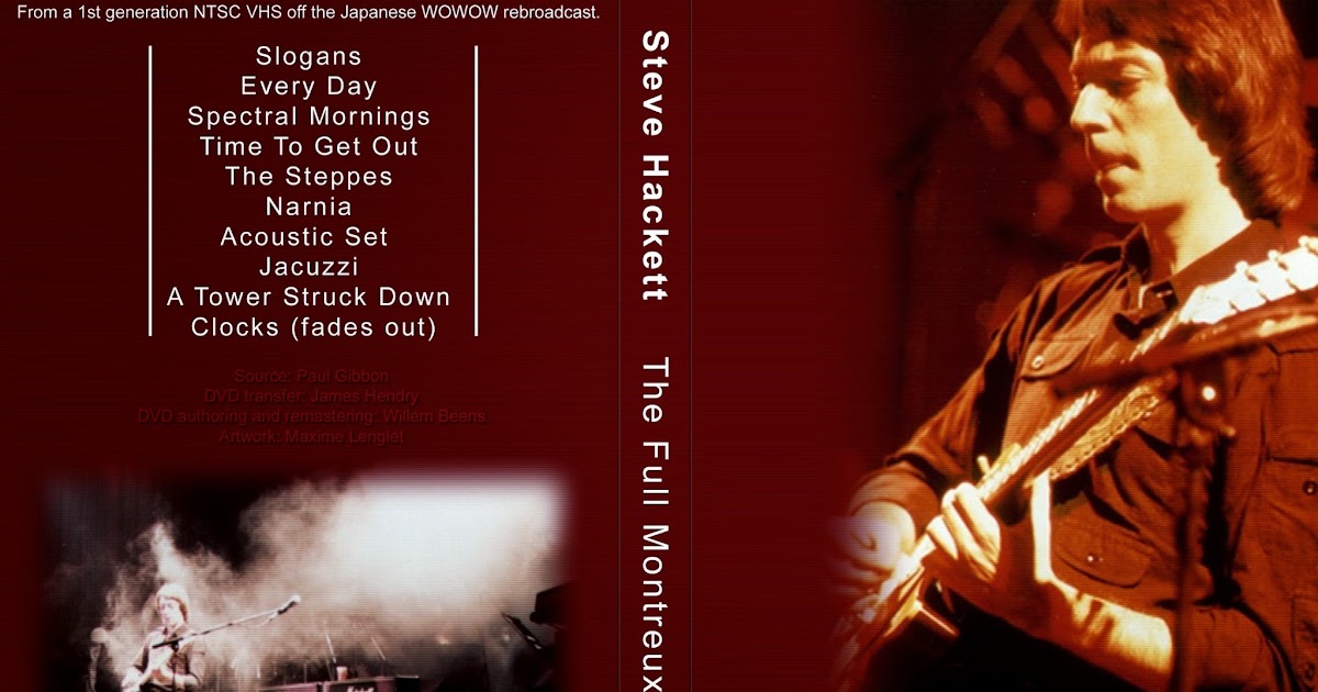 T.U.B.E.: Steve Hackett - 1980-07-13 - Montreux, CH (DVDfull pro-shot)