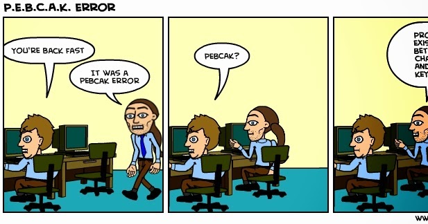 Paul's Daily Posts : PEBCAK