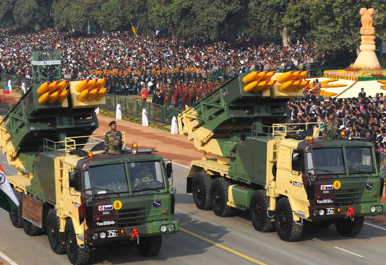 INDIA'S HOME GROWN MILITARY TECHNOLOGY: PINAKA MISSILE ( MULTI BARREL ...