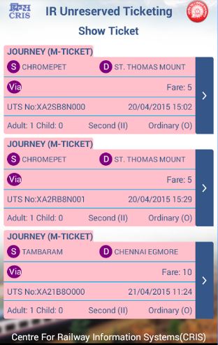 Train tickets on your mobile - UTS is here! - Sagaran's Musings