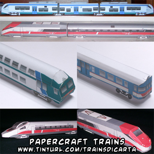Ninjatoes' papercraft weblog: D/L #papercraft trains: