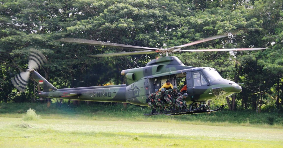 DEFENSE STUDIES: Puspenerbad Tambah Dua Heli Tempur Skadron 13