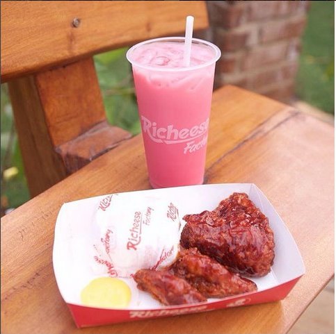 Food Traveling Amanda: Resep Pink Lava Richeese