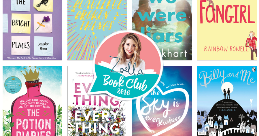 The Zoella Book Club 2016 ~ a cup of wittea