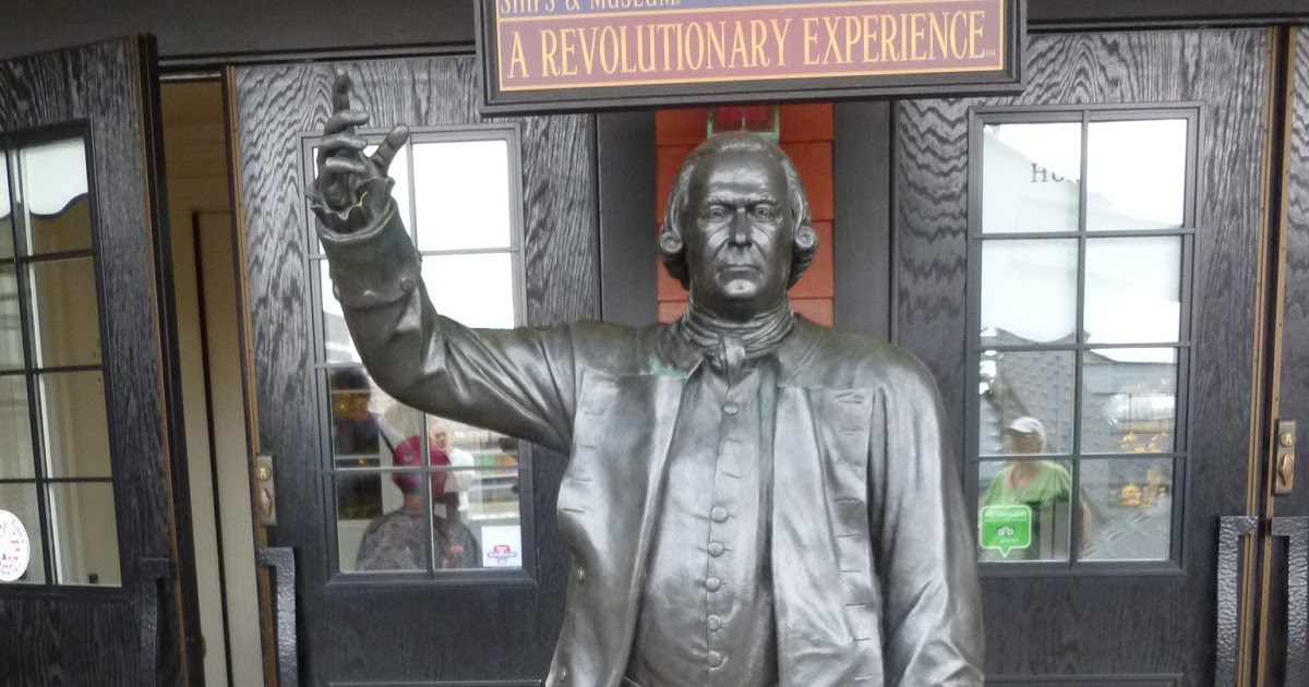 Photo-ops: Statue of Historical Figure: Samuel Adams - Boston, MA