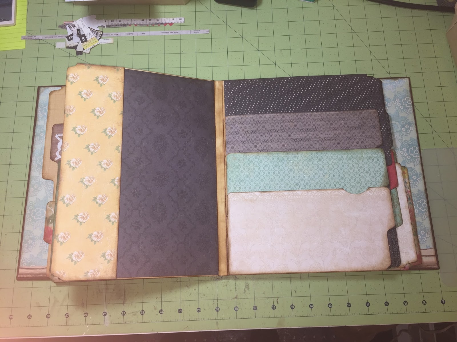 A Creative Operation: "Moments" File Folder Album, Part 2