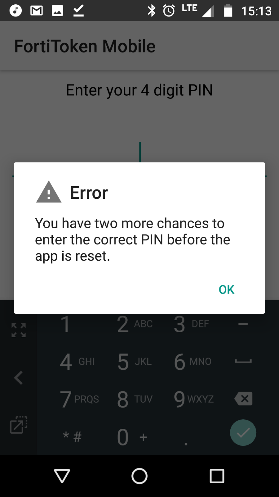 Ken Felix Security Blog: fortitoken mobile app lockout