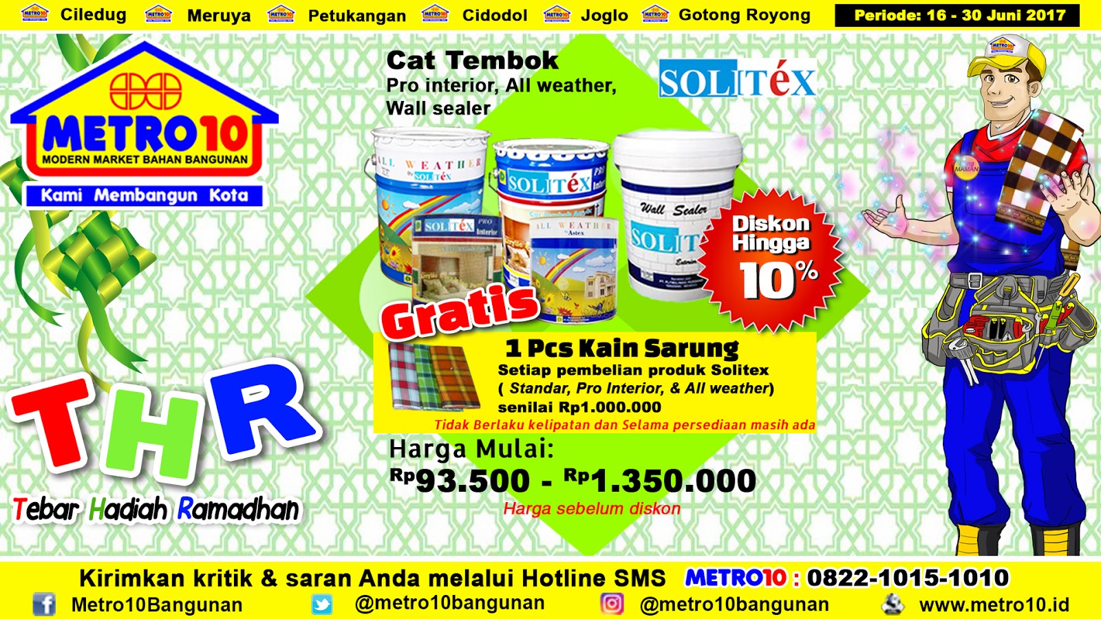 19+ Ide Cat Tembok Solitex