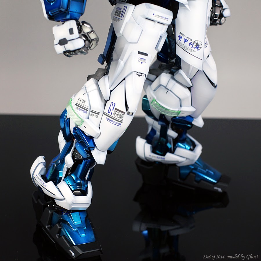 GUNDAM GUY: PG 1/60 MBF-P03 Gundam Astray Blue Frame - Customized Build
