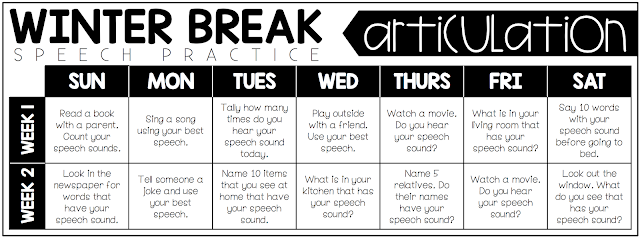 A Perfect Blend : Winter Break Speech Practice