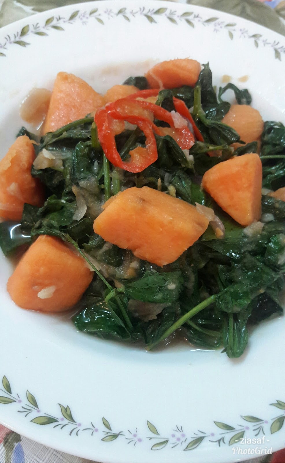 Memory ZiaSaf: Rasa Dapurku (287) - Sayur Pucuk Kacang Botol Goreng ...