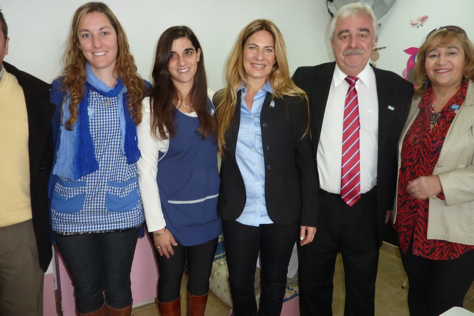 Saavedra Televisora Color: Nora De Lucía, primera ministra que visita ...