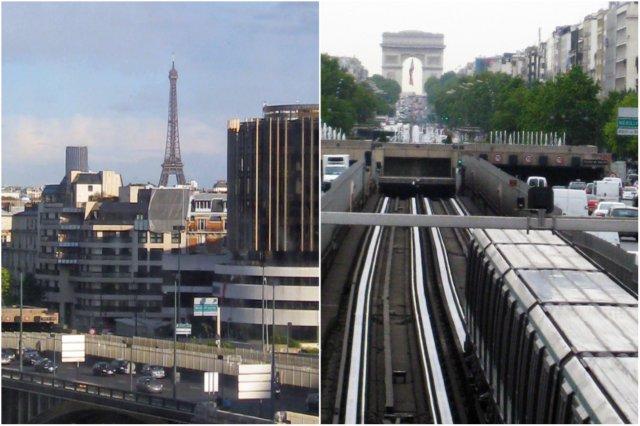 Precioso recorrido por París en la línea 1 del metro