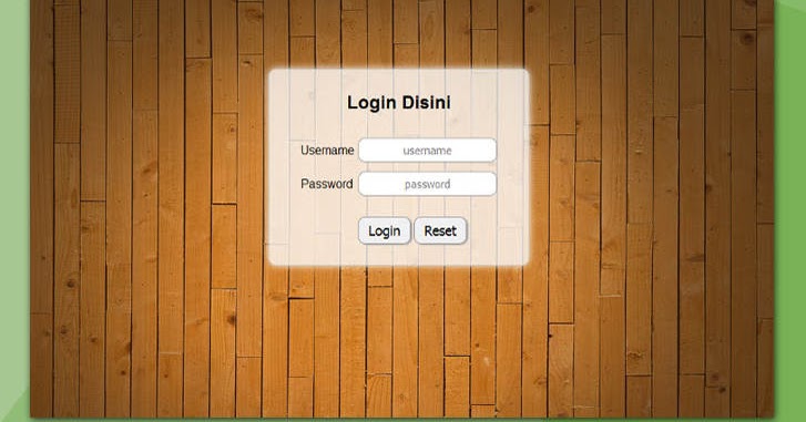 narsenprayoga: Membuat Form Login Pada Pemrograman PHP