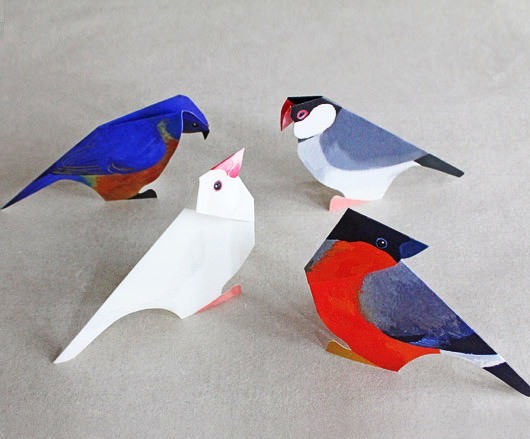 Paper Craft Birds Ideas ~ Origami Instructions Art And Craft Ideas