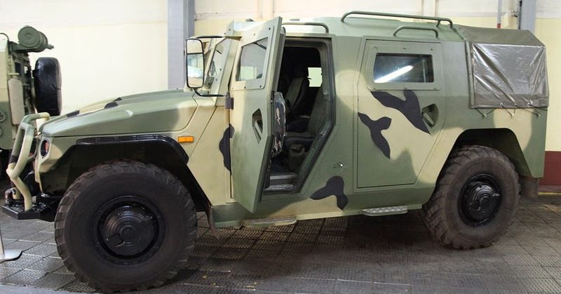 Armored GAZ Tigr (GAZ-2330 Tiger) 4x4 Infantry Mobility Vehicle