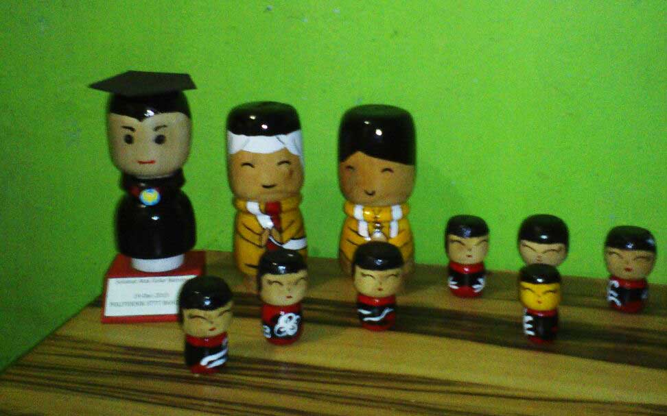 Boneka Kayu Jepang Lucu Dan Unik - Kokeshi Store