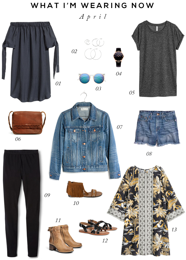 What I'm Wearing Now: April | Bubby and Bean | Bloglovin’