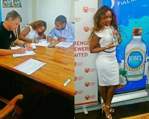SWP: Linah Sanga Inks a Multi-Million Deal As Jebel's Brand Ambassador.