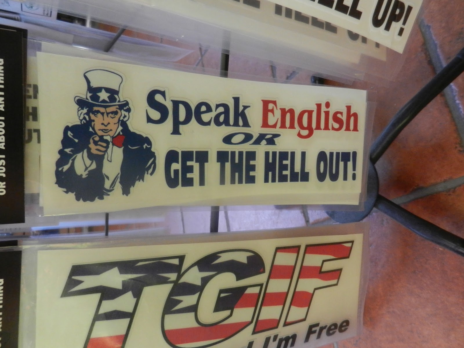 Once around the big blue marble: Hilarious White Trash Bumper Stickers