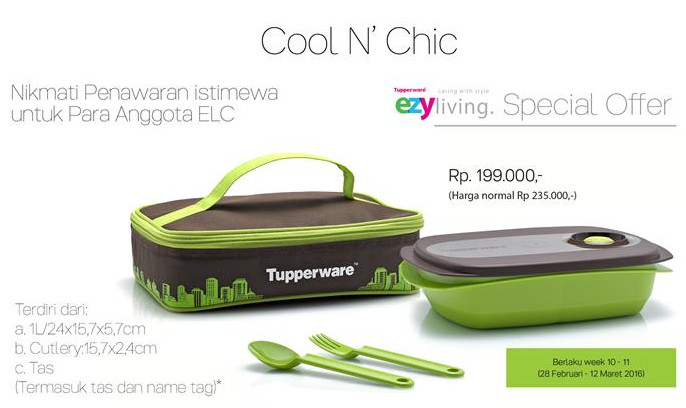 Cool N’ Chic - TUPPERWARE INDONESIA Promo November 2016