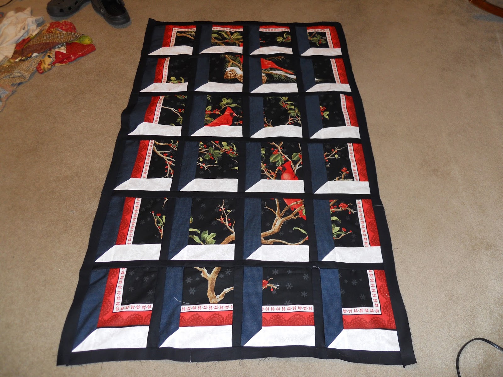 Quilter Jan: Attic Windows Panel