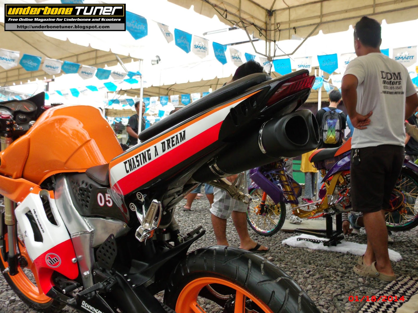 underbone tuner: Modified Yamaha SZ-16 150 by Genwin Concept