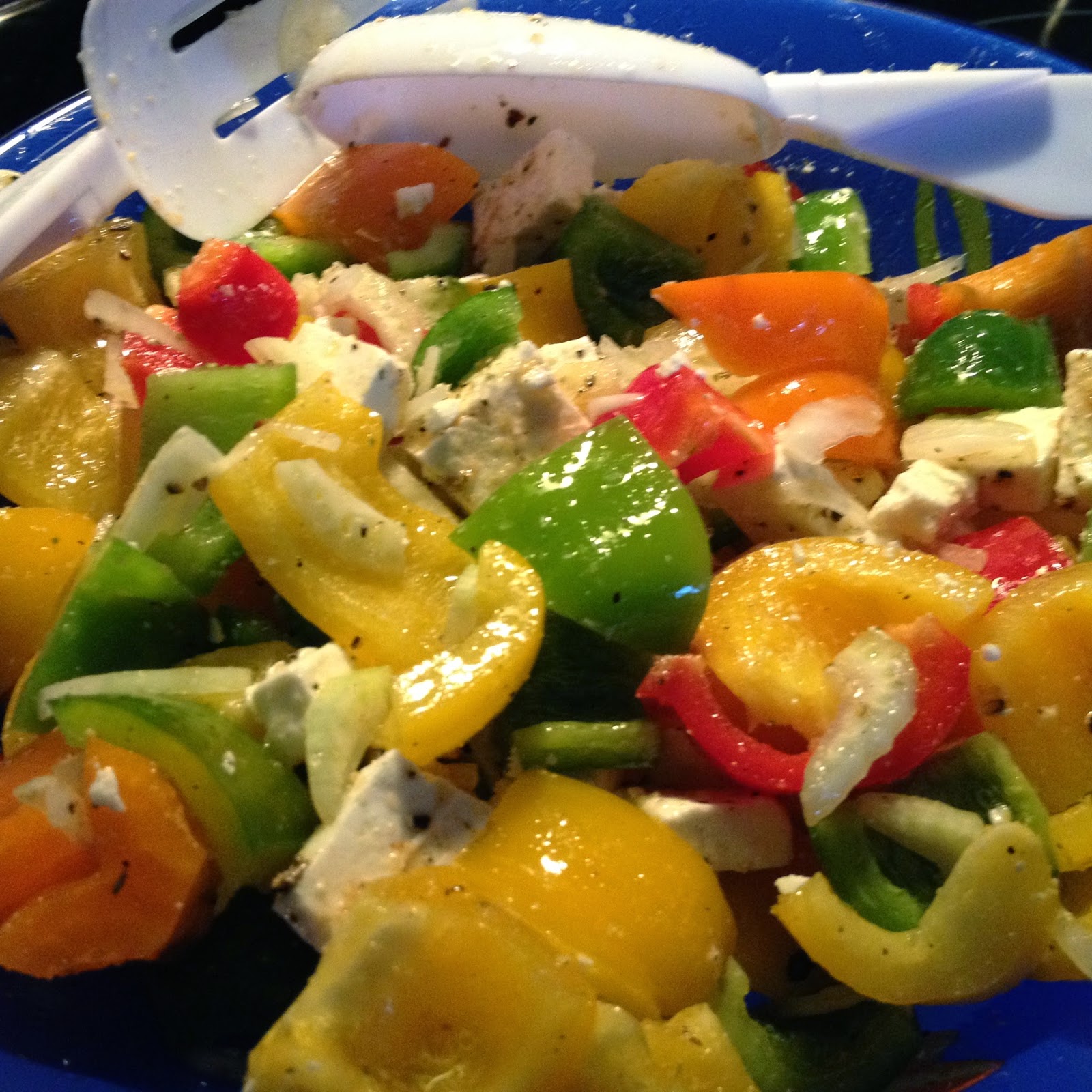 REAL STYLE ORGANIC LIVING: Real Style Chunky Greek Salad