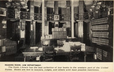 Library History Buff Blog: CA State Library Promotes Law Dept. with ...