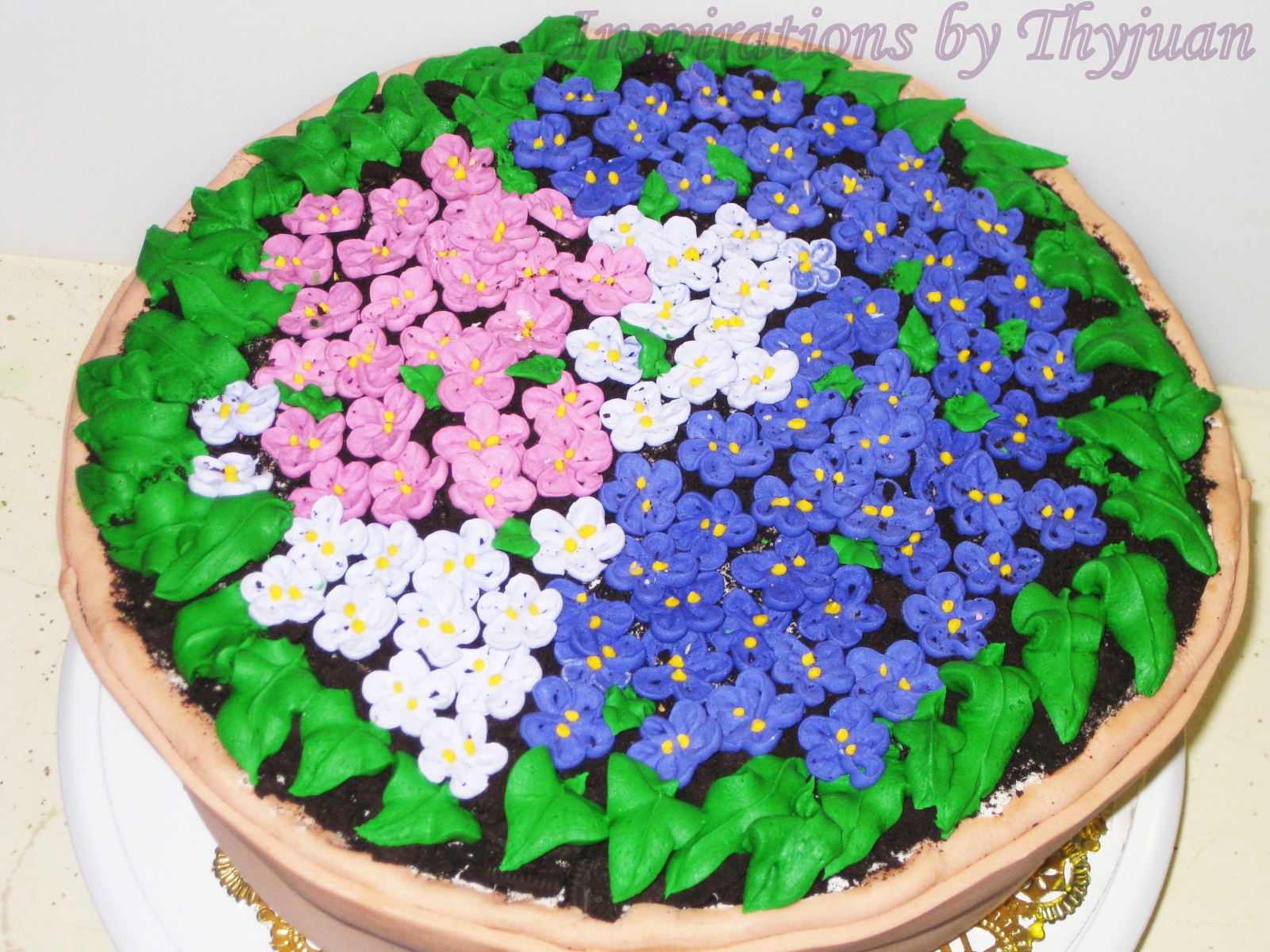 Inspirations by Thyjuan LLC.: African Violet Cake