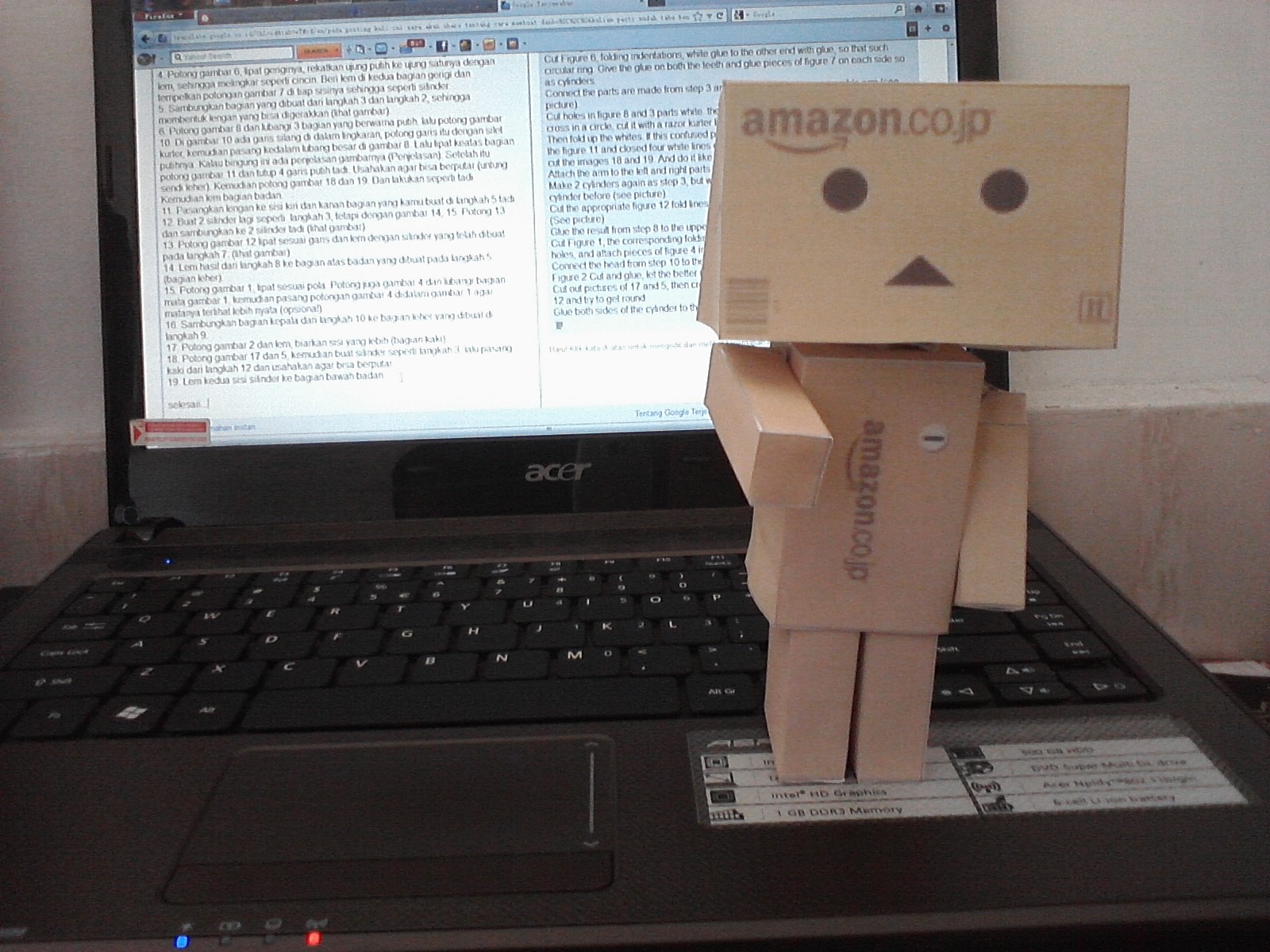 Creative Paper Design: How to Make Danbo Papercraft