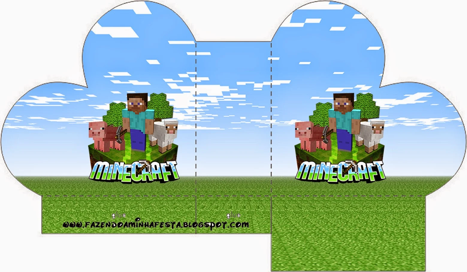 Minecraft Free Printable Boxes. - Oh My Fiesta! in english