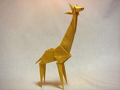 easy origami giraffe ~ instructions origami kids