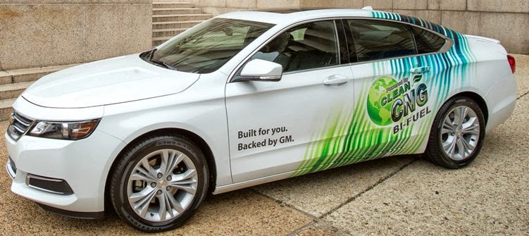 Saxton On Cars: Bi-fuel CNG Chevrolet Impala Arrives Next Summer