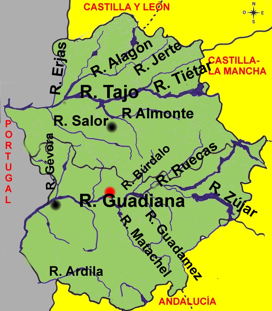 La Pesca de Cándido: CUENCA HIDROGRAFICA DEL RIO TAJO I